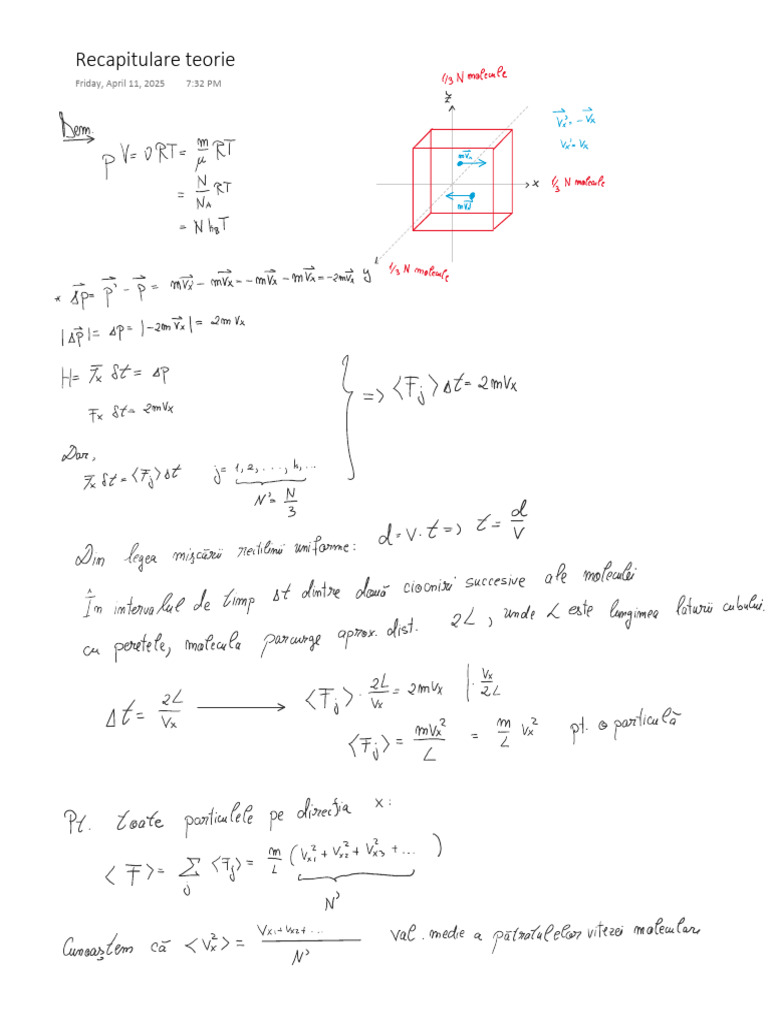 Recapitulare Teorie | PDF