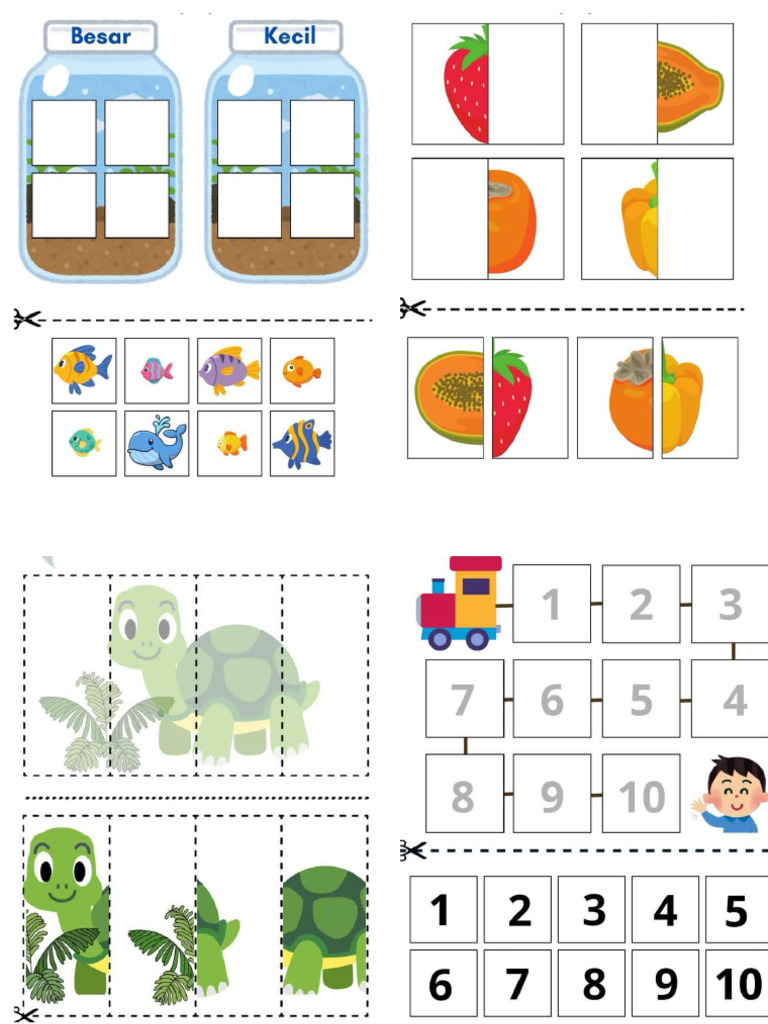 Lk Menggunting Dan Tempel | PDF