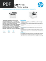 HP Color Laserjet Managed MFP E877Dn Printer Series: Datasheet | PDF ...