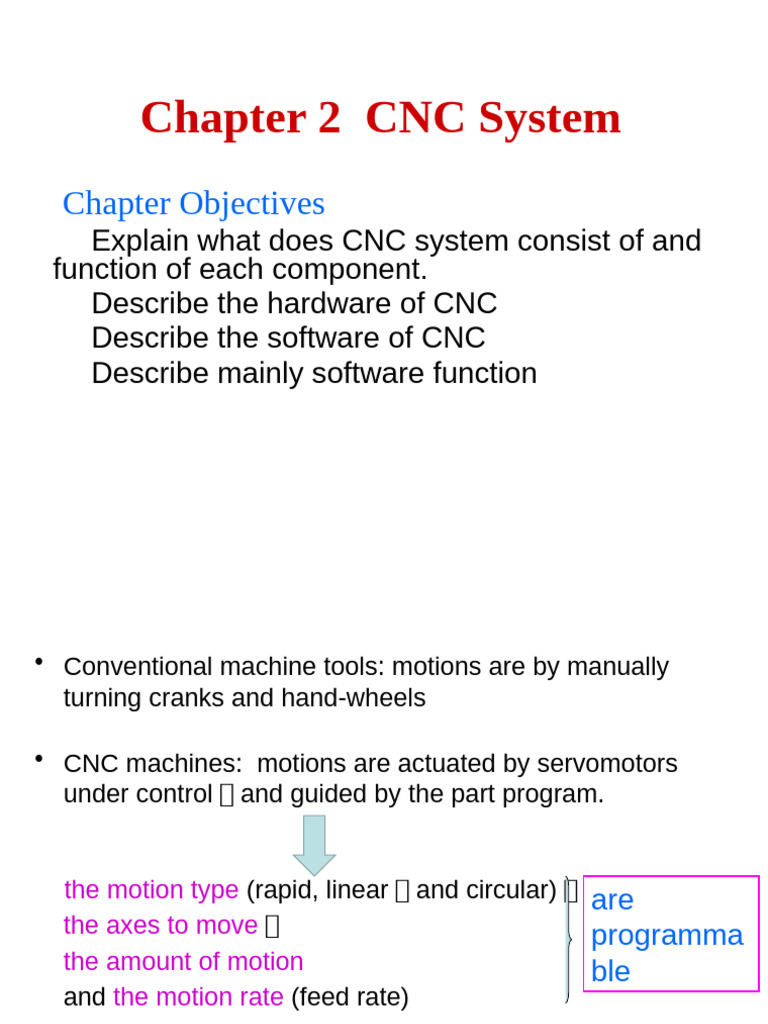CNC System Overview and Functions | PDF | Computer Hardware | Computer ...