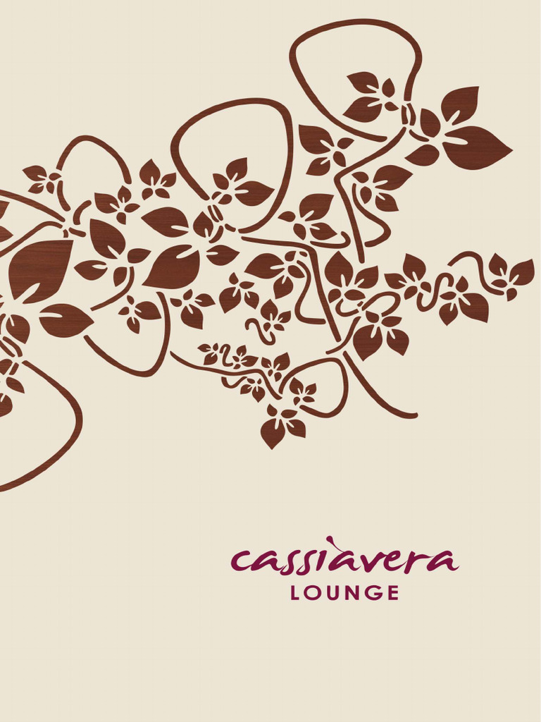 Menu Cassiavera 2024 | PDF