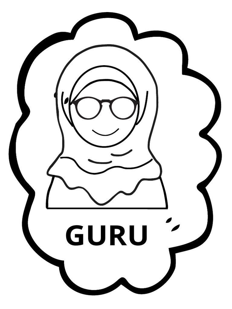 Mewarnai Profesi Lembar Kerja Putih Dan Hijau Ilustrasi | PDF