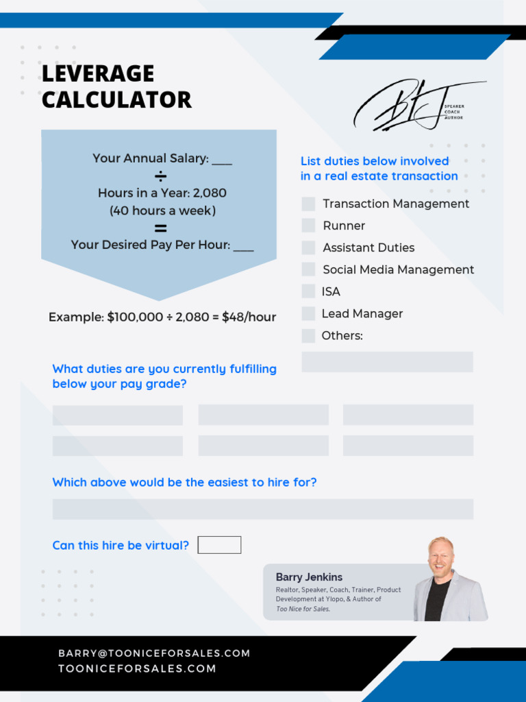 Leverage Calculator | PDF