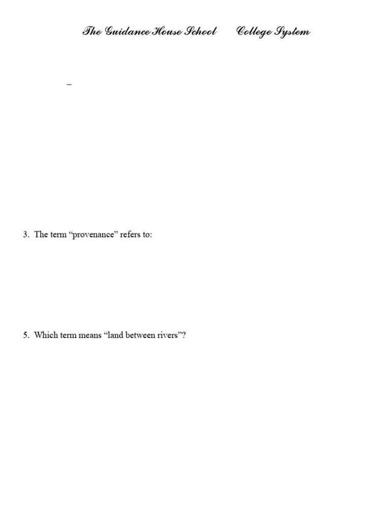 History Gr.6 Extended Worksheets | PDF | Mesopotamia