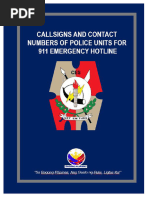 PNP Contact Numbers | PDF