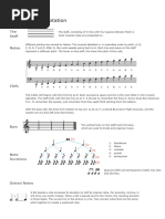 Basic Music Notes and Their Values | PDF