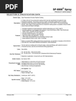 SP-2888 RG PDS | PDF | Polyurethane | Epoxy