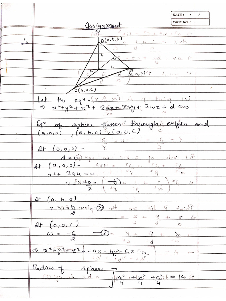 Maths 2nd Sem Assignment | PDF