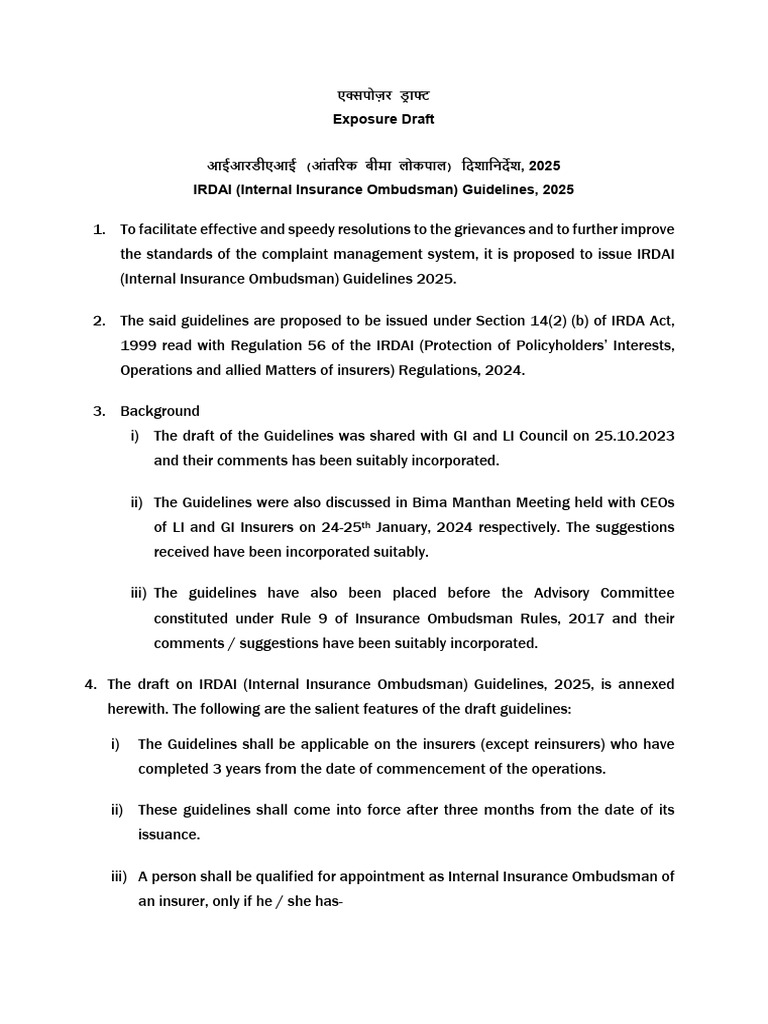 Internal Ombudsman Scheme | PDF | Insurance | Mediation