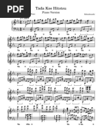 Tokyo Drift Theme Piano Sheet Music | PDF