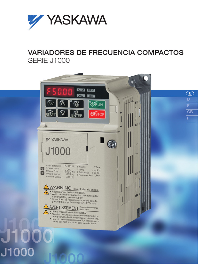 Manual Tecnico j1000 - Español (Catalogo I) | PDF | Resistor | Fuente de alimentación
