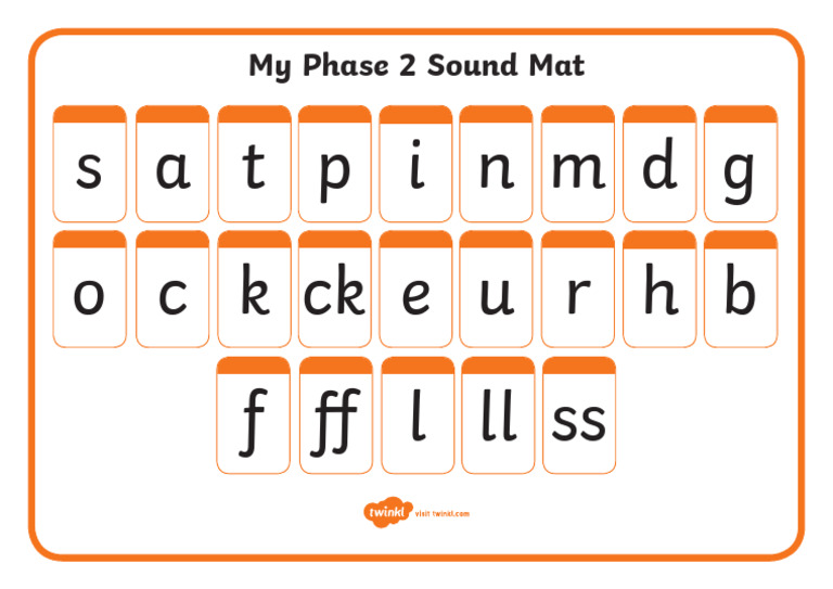 Phase 2 Sound Mat | PDF