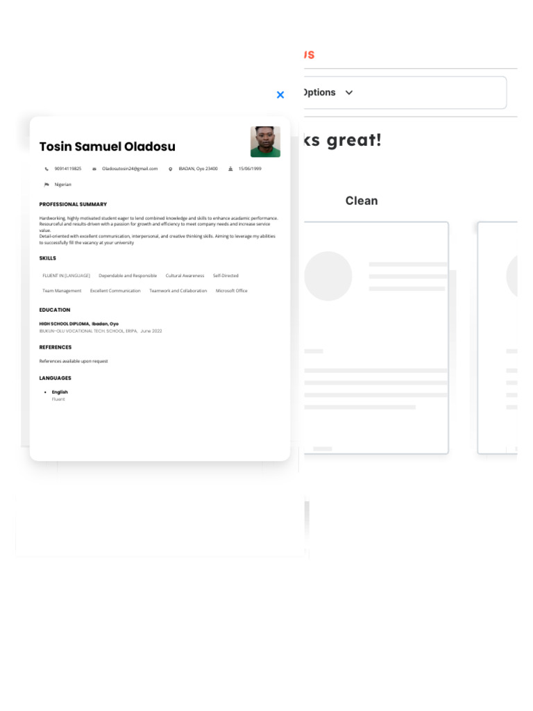 Resume Builder | PDF | Communication | Learning