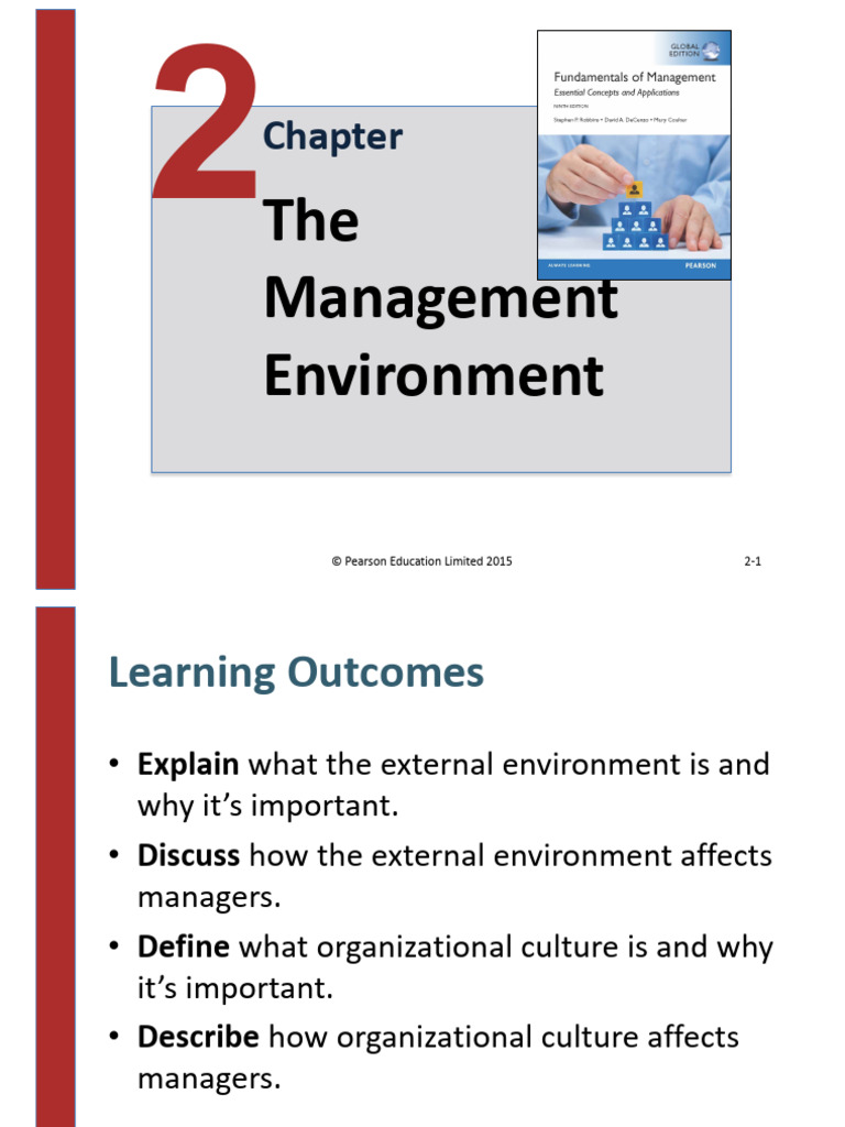 External Environment & Organizational Culture | PDF | Organizational ...