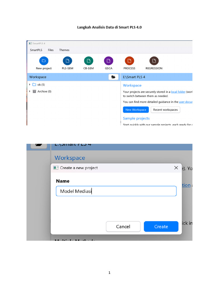 Langkah Di Smart PLS | PDF