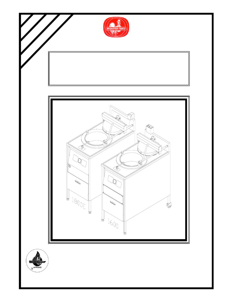 Broaster 1800 Parts Manual | PDF
