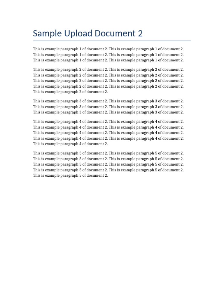 Dummy Upload 2 | PDF