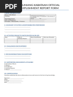 SK After-Activity Report Template | PDF