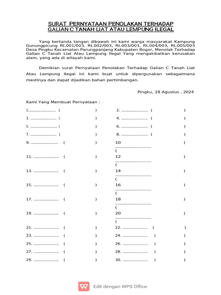 Izin Lingkungan - Skdu | PDF