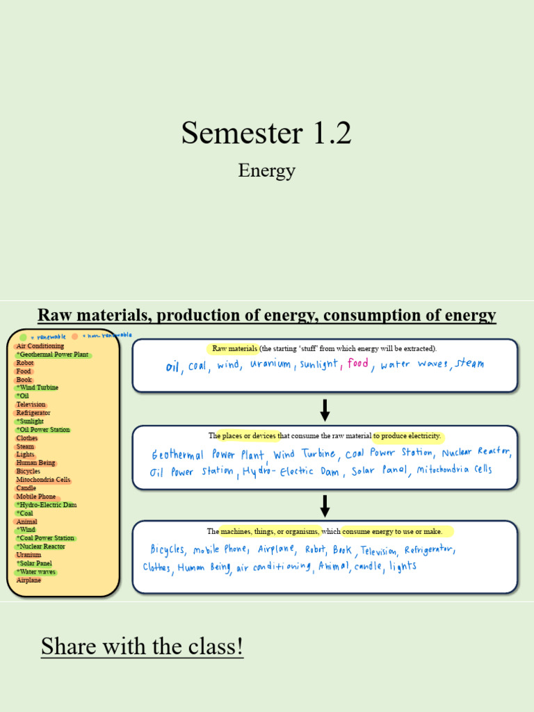 Energy Sources: Renewable vs Non-Renewable | PDF | Renewable Energy ...