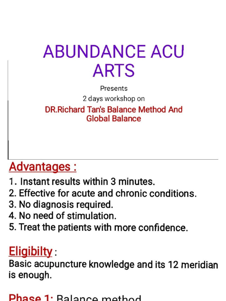Acu Arts | PDF