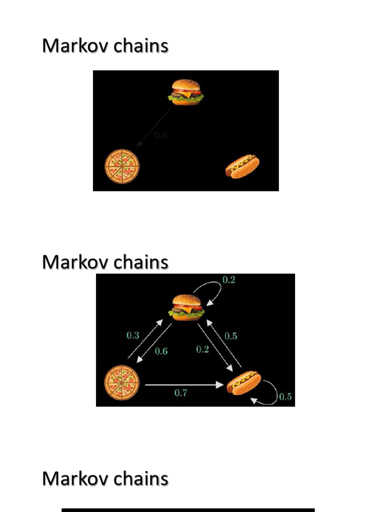 8-Markov Chains, Hidden Markov Model-23!09!2024 | PDF