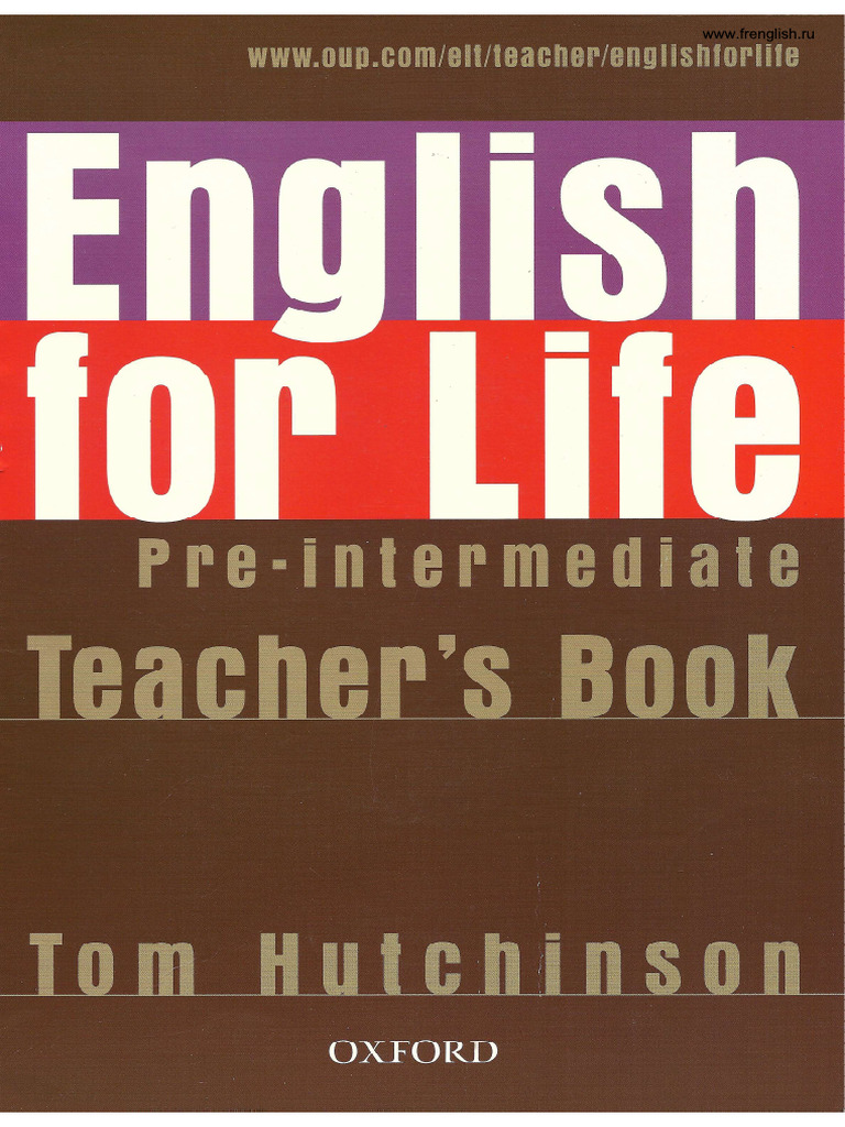 English For Life Pre Intermediate TB SB | PDF