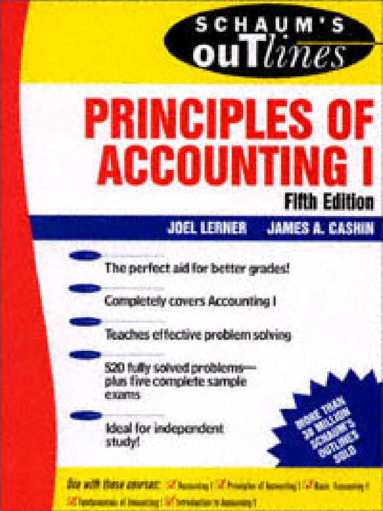 Schaums Principles of Accounting I | PDF
