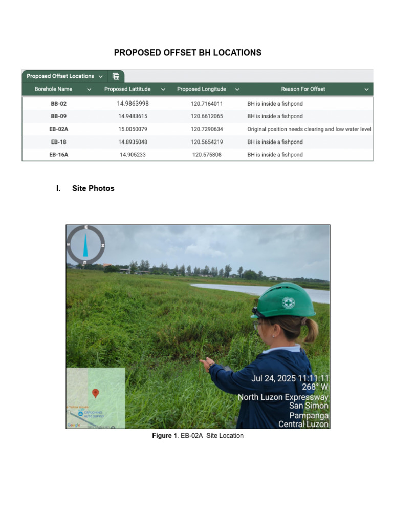 PROPOSED OFFSET BH LOCATIONS v2 | PDF