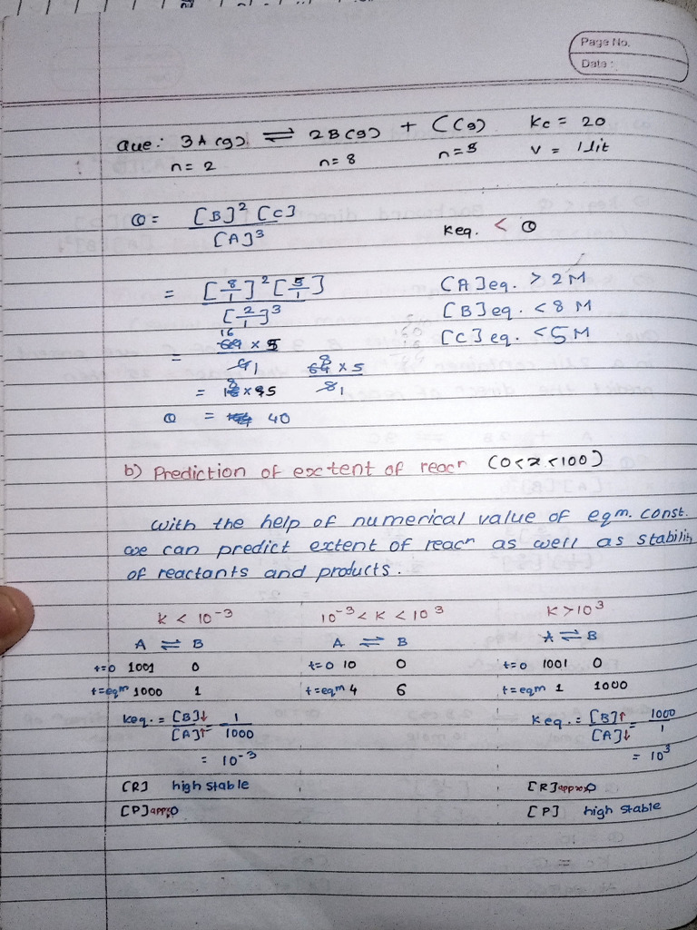 Chemical Equilibrium 2 | PDF
