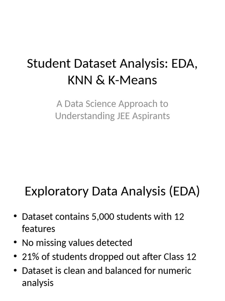 Student Data Analysis With Charts | PDF