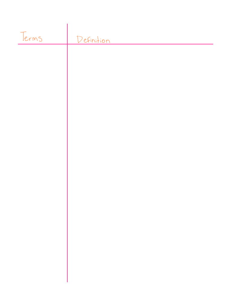 Notes Template | PDF