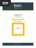 RICS Valuation Report Framework 2025 | PDF | Real Estate Appraisal ...