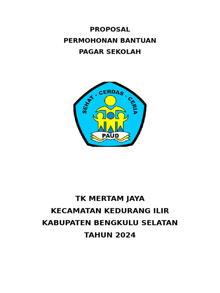 Proposal Permohonan Pembangunan Pagar | PDF