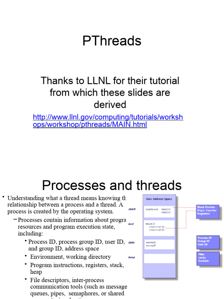 P Threads | PDF | Thread (Computing) | Parameter (Computer Programming)
