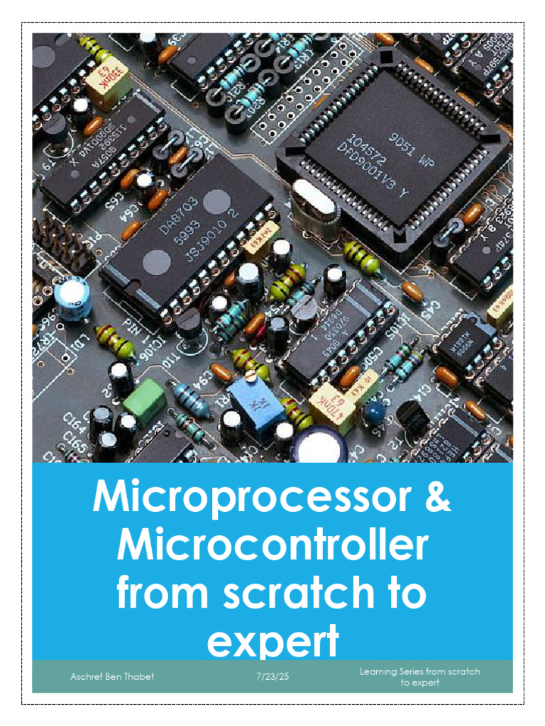 Microprocessor & Microcontroller From Scratch To Expert | PDF | Microcontroller | Embedded System