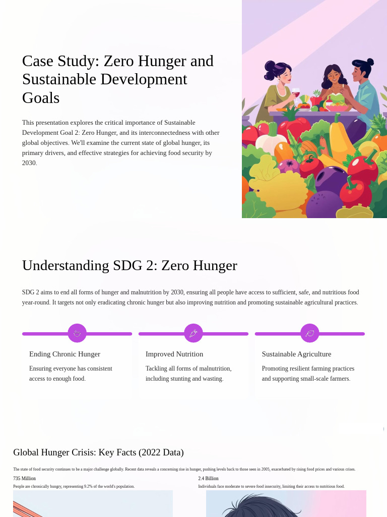 Path to Zero Hunger by 2030 | PDF | Hunger | Food Security