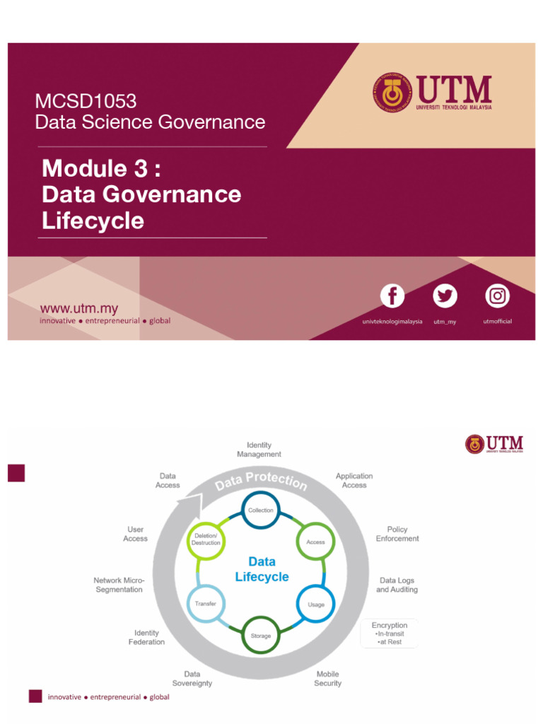 Data Governance Lifecycle Overview | PDF | Data Quality | Product Lifecycle