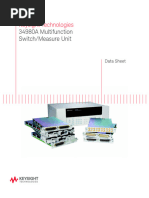 Manual DAQ970A-DAQ973A - Eng - Tds | PDF | Data Acquisition | Thermocouple