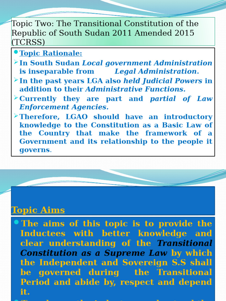 Topic Two Governance TCRSS. | PDF | Justice | Crime & Violence