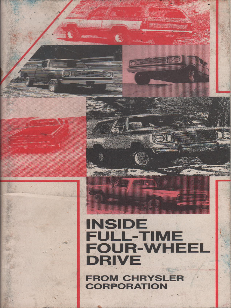 Full-Time 4-Wheel Drive Explained | PDF | Manual Transmission | Four ...