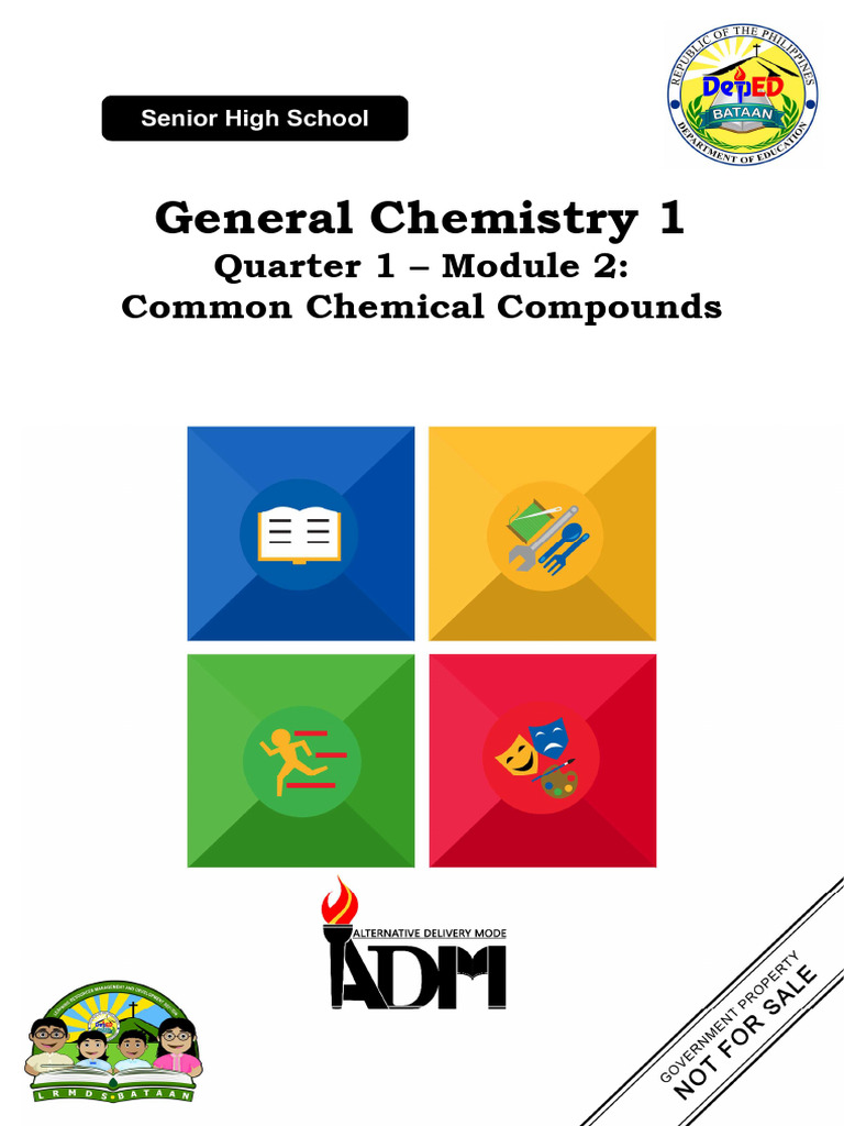GenChem Q1 Mod2 KDoctolero | PDF | Chemical Substances | Sodium Bicarbonate