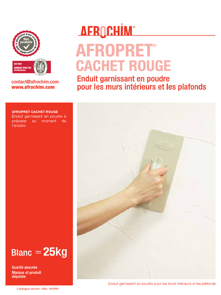 Fiche AFROPRET Cachet Rouge | PDF