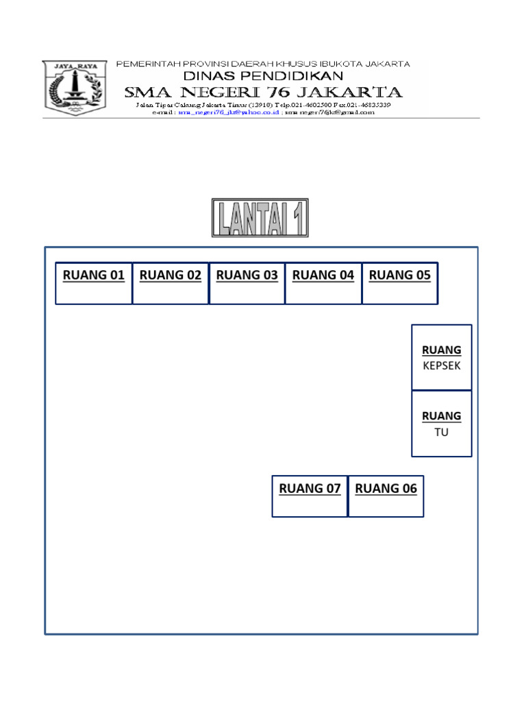 Denah Ruang Ujian | PDF