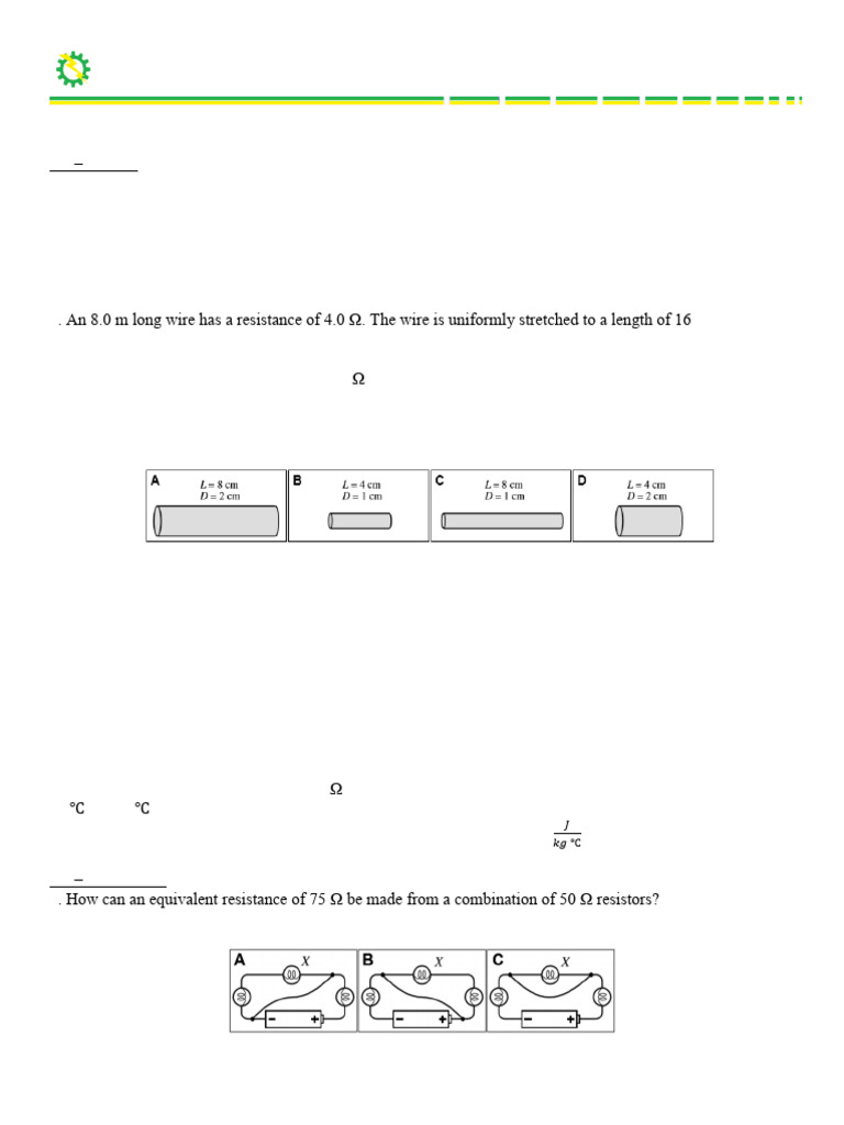 AP Physics Circuit Practice Problems | PDF | Capacitor | Voltage