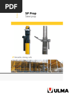 Acrow Props Usage and Safety Guide | PDF | Scaffolding | Manufactured Goods