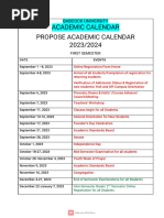 FAMU Spring 2025 Academic Calendar | PDF | Fee