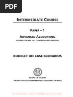 FR Case Scenarios 2025 MCQ Booket by ICAI @divyesh - Vaghela | PDF ...