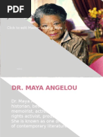 Maya Angelou Life Quiz | PDF | Maya Angelou
