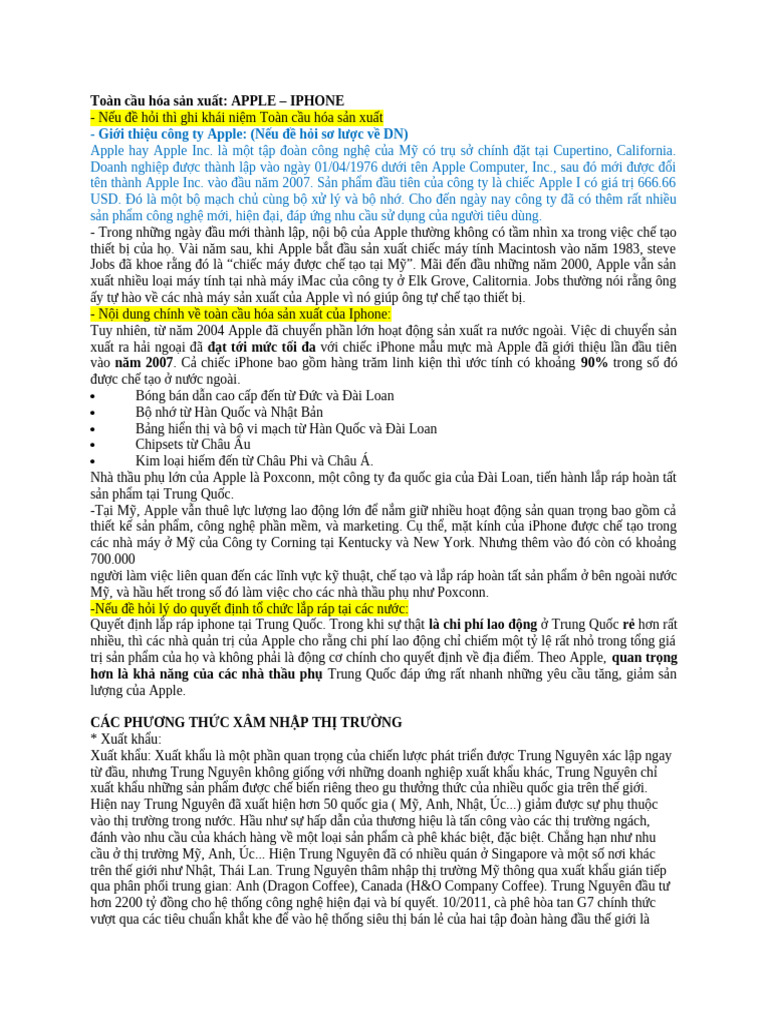 KDQT Tinh Huống | PDF